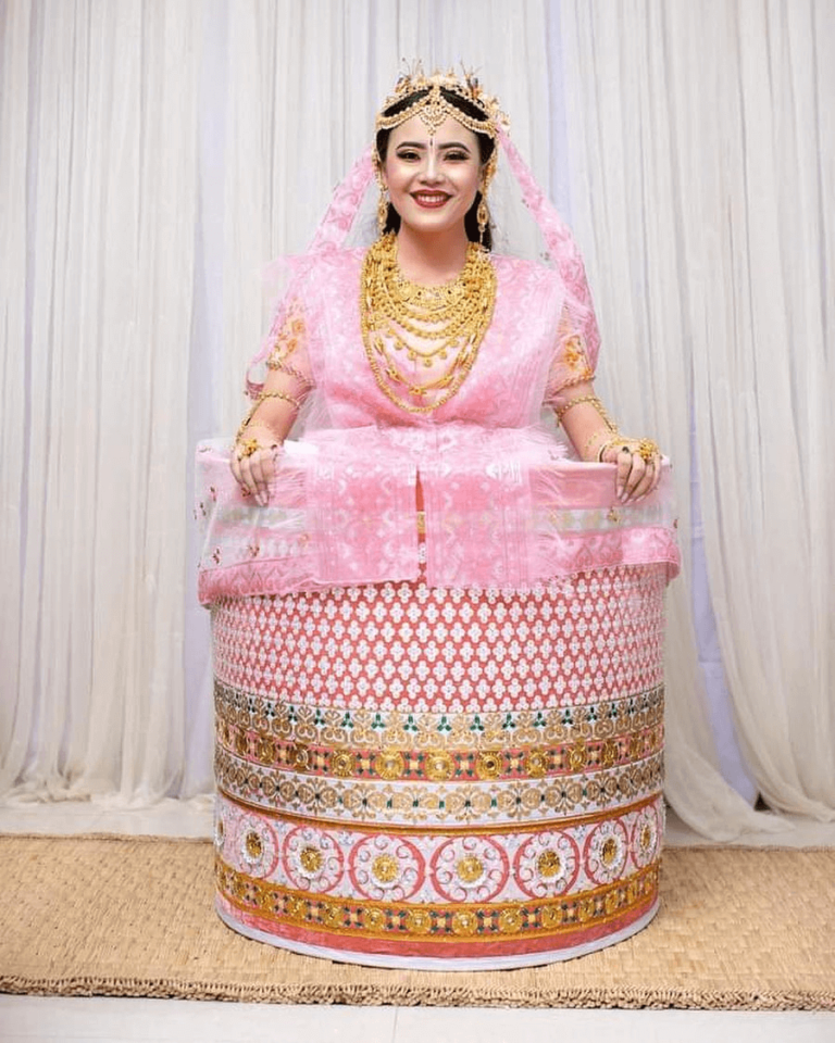 Manipuri Wedding Dress For Bride