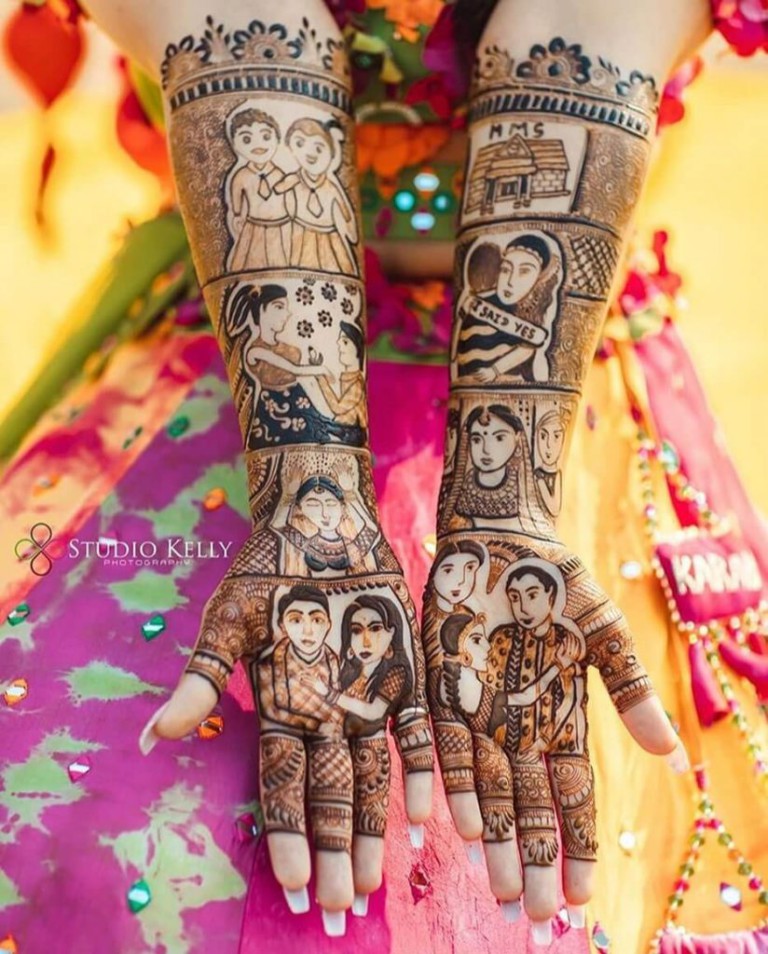 9 Latest Dubai Mehendi Designs - WeddingVyapar