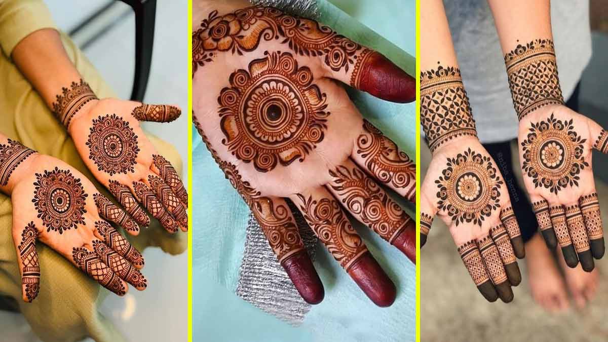 9 Simple Mehendi Designs For Girls, Baby Girls | Wedding Vyapar